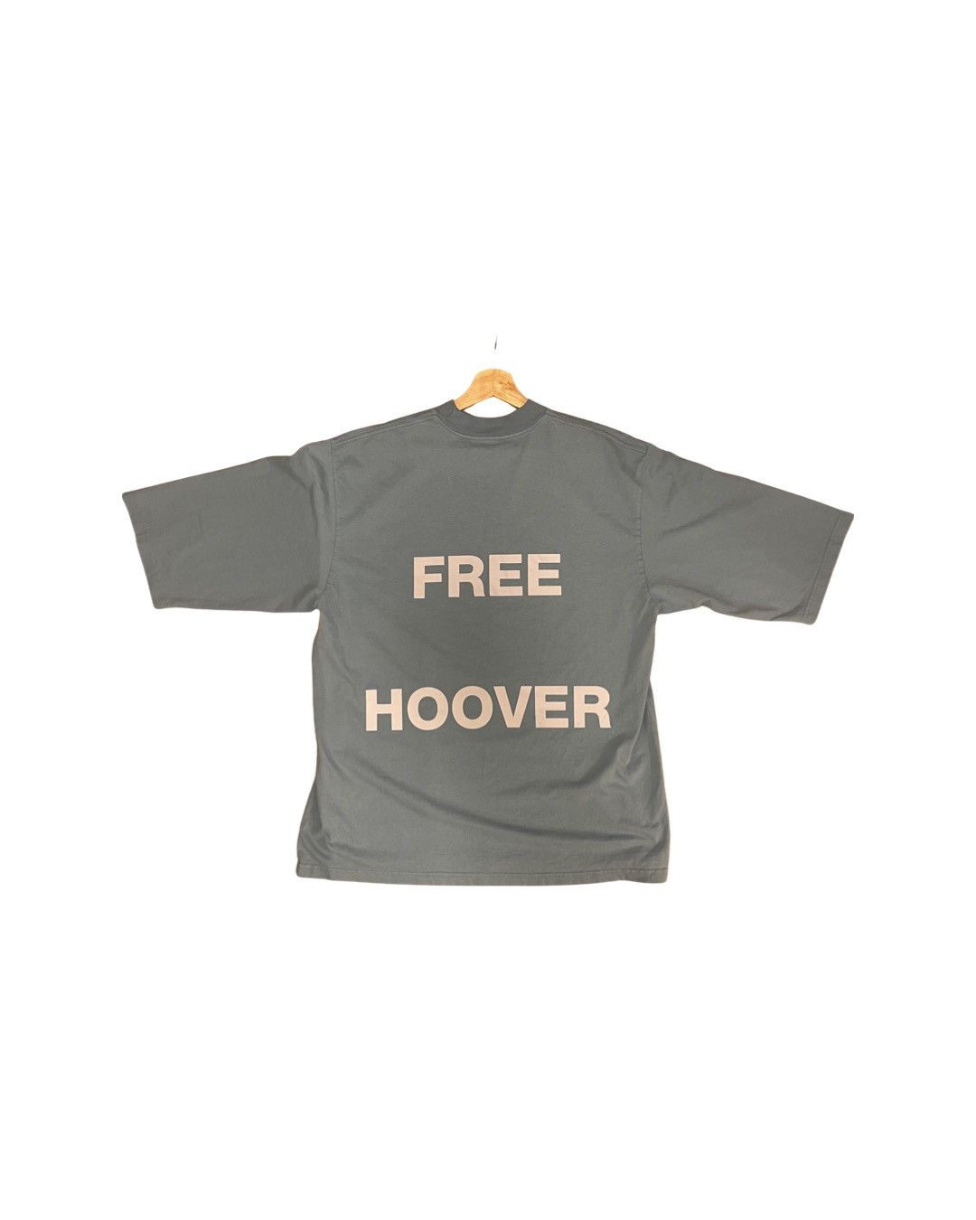 Kanye West FREE HOOVER print Heavy tshirt from LA memorial Colosseum ...
