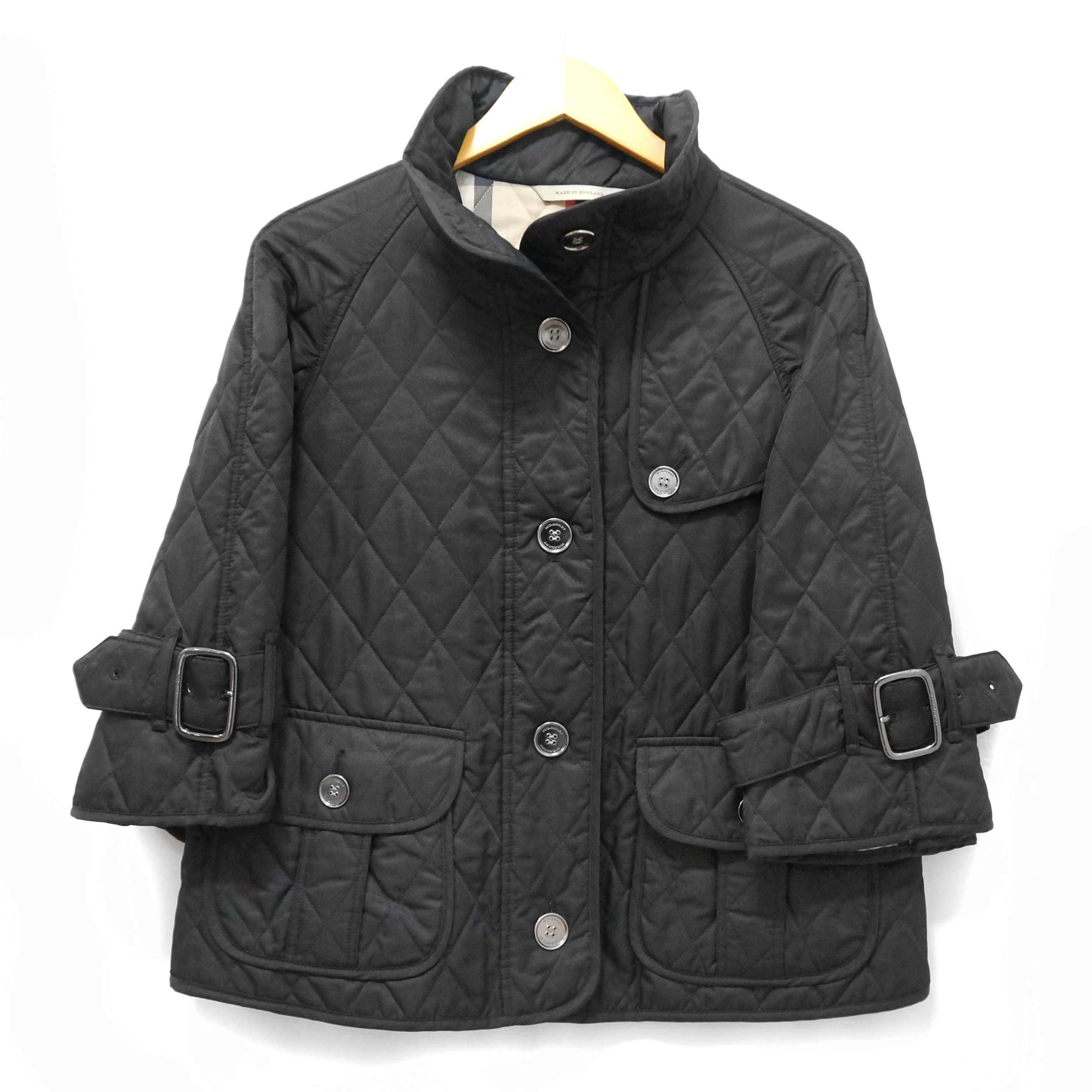 Burberry LONDON QUILTED RAGLAN SLEEVE JACKET | Grailed