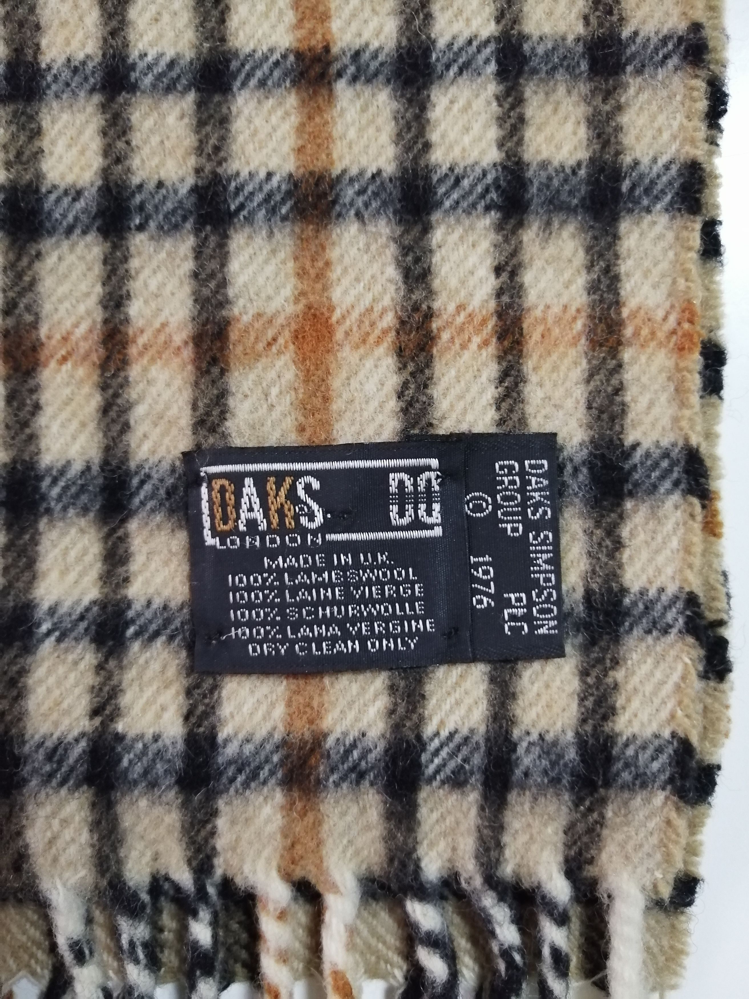 Daks London × Vintage Vintage Daks scarf | Grailed