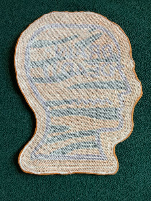 Brain Dead Logo Head Rug Small | Grailed