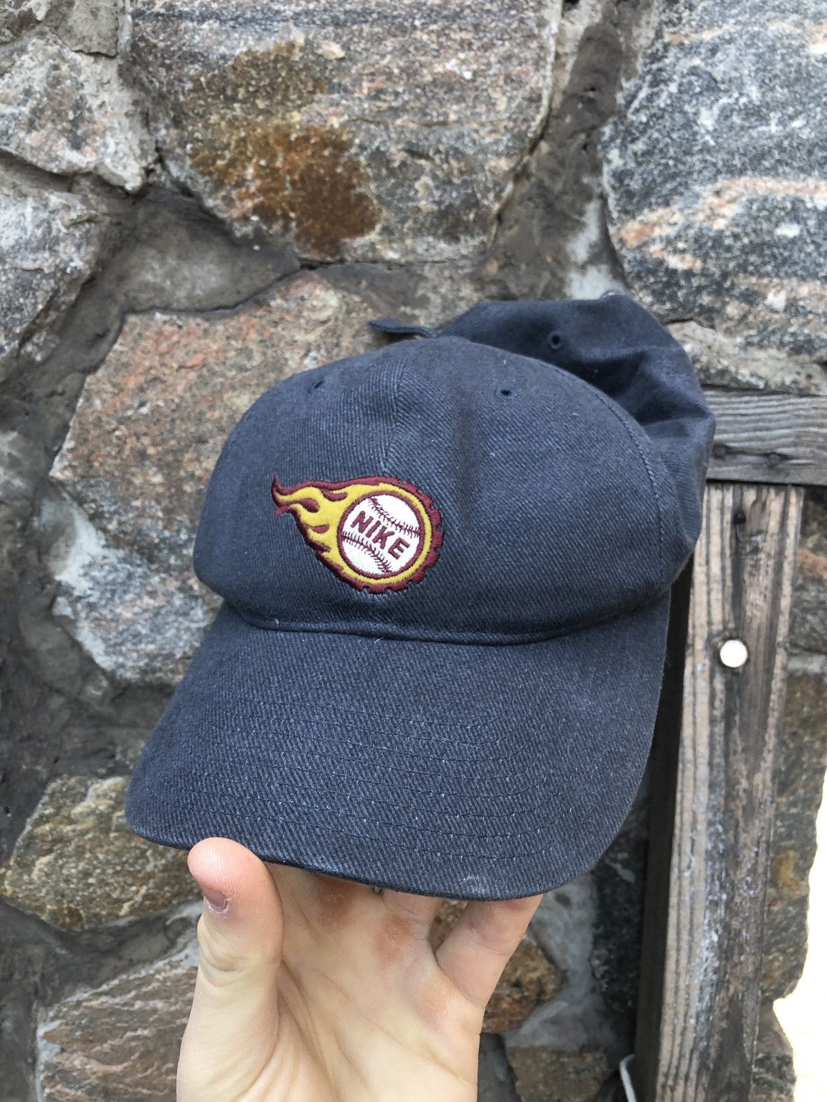 Nike × Vintage Nike Vintage Fire ball Cap Baseball | Grailed