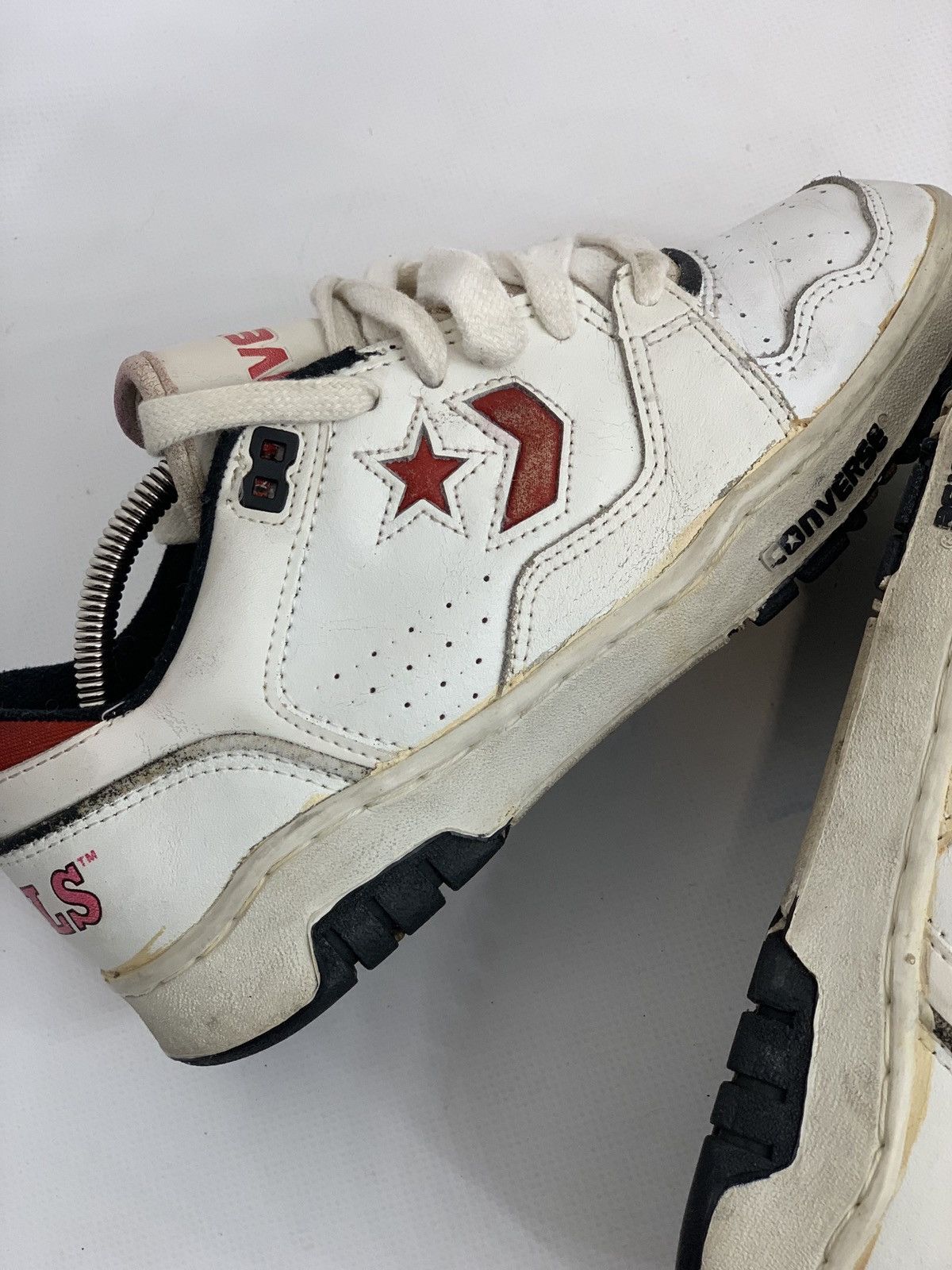 Vintage Rare! Vintage 90s Converse NBA Chicago Bulls basket shoes | Grailed