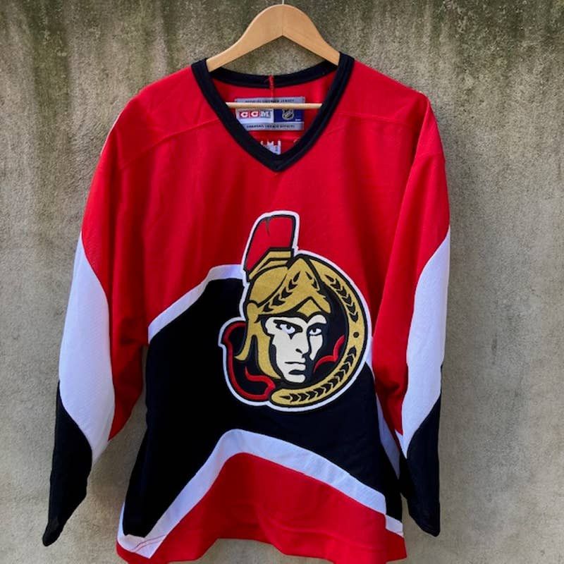 Streetwear × Vintage Vintage 1990's NHL Ottawa Senators Hockey Jersey ...