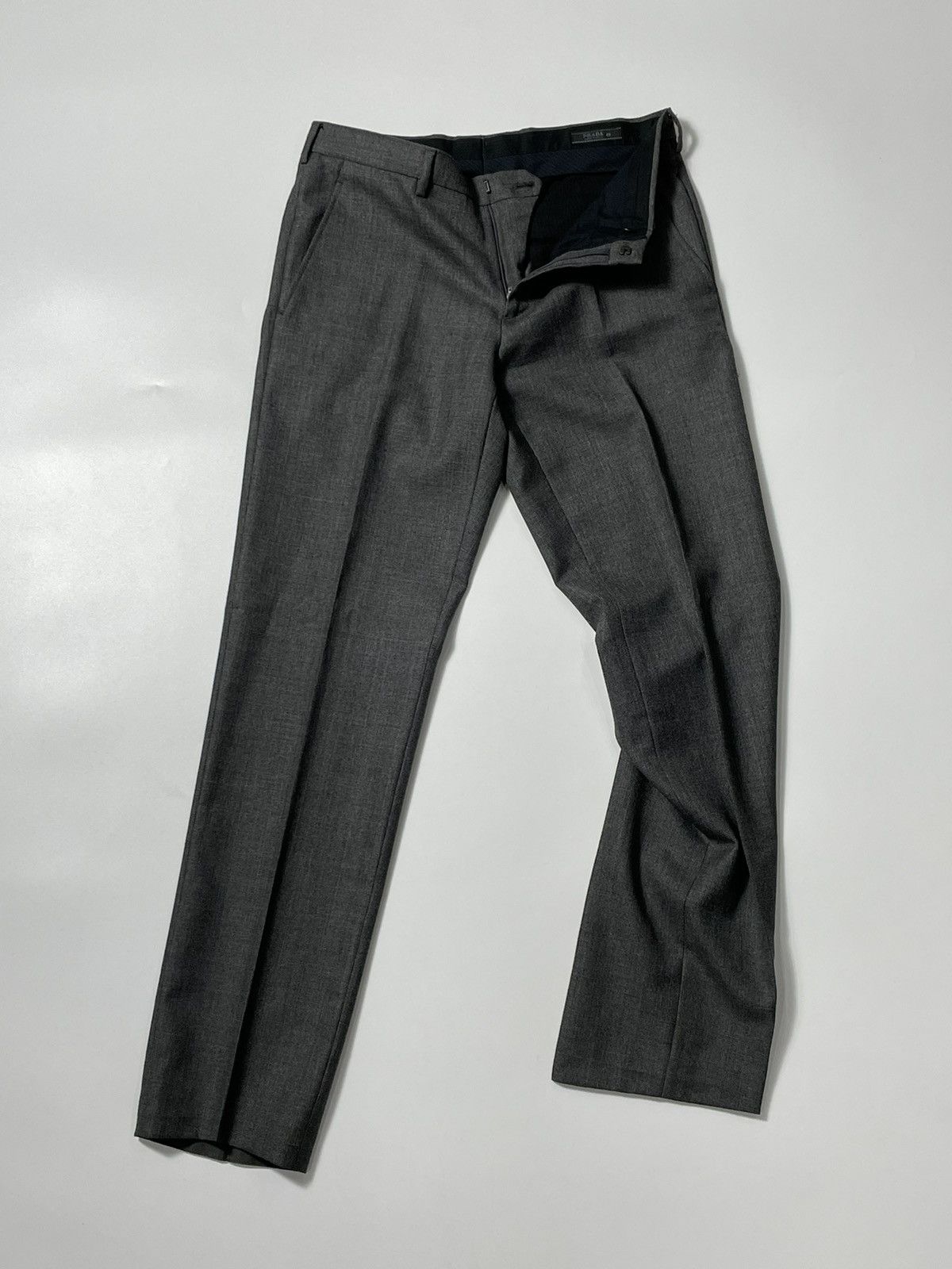 Prada 48 Size! Prada Classic Fit Wool Trousers | Grailed