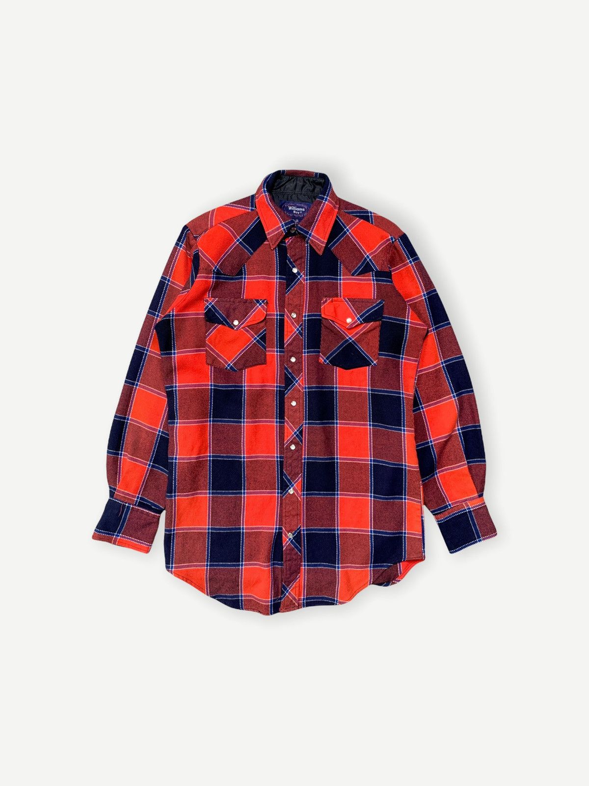 Flannel × Vintage Vintage Williams Bay Flannel Acrylic 1980s 80s | Grailed
