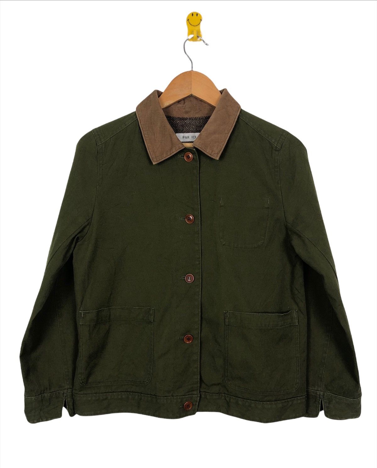 Japanese Brand × Vintage Vintage PAR ICI Military Design With Button Up ...