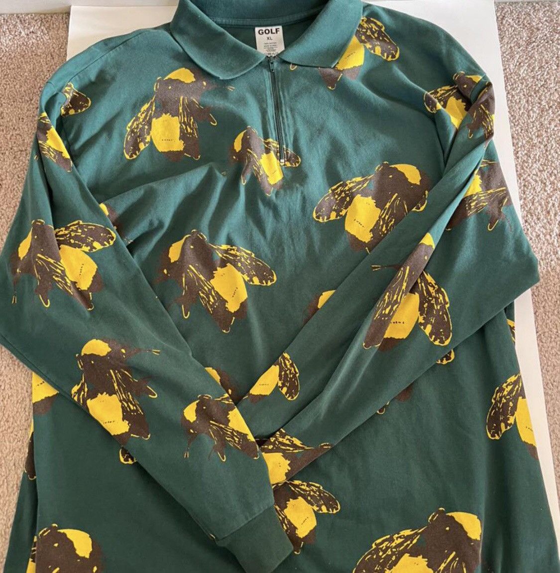Golf Wang Golf wang Bee Half Zip | Grailed