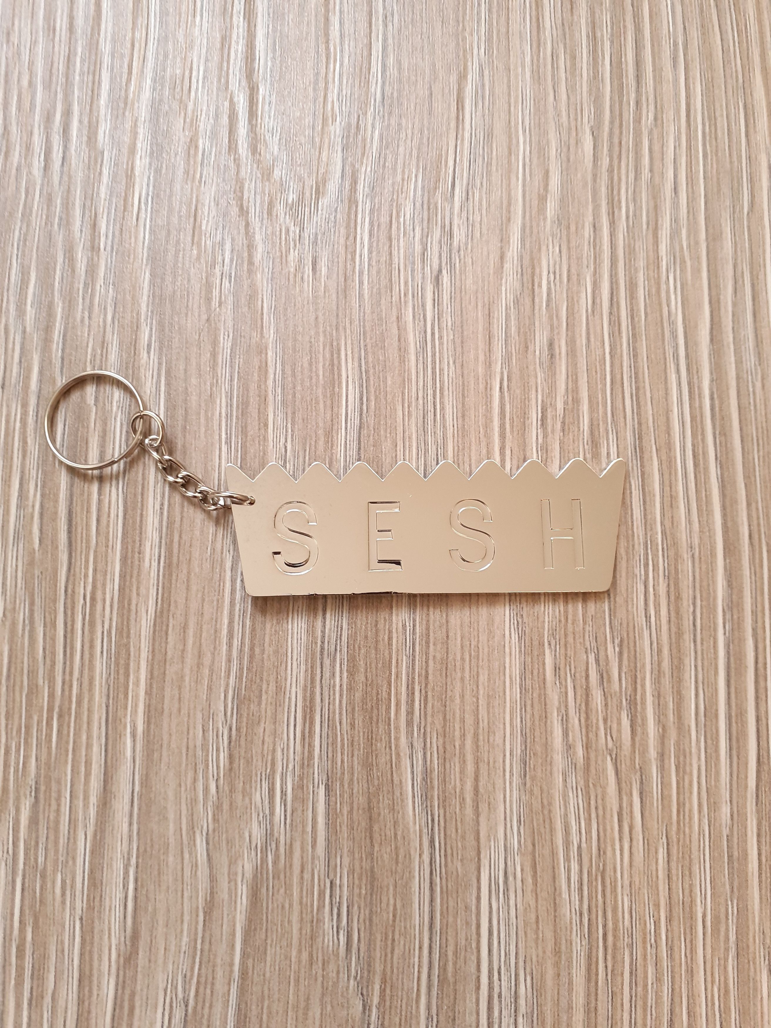Bones × Team Sesh × Teamsesh Teamsesh Metal Crown Keychain | Grailed