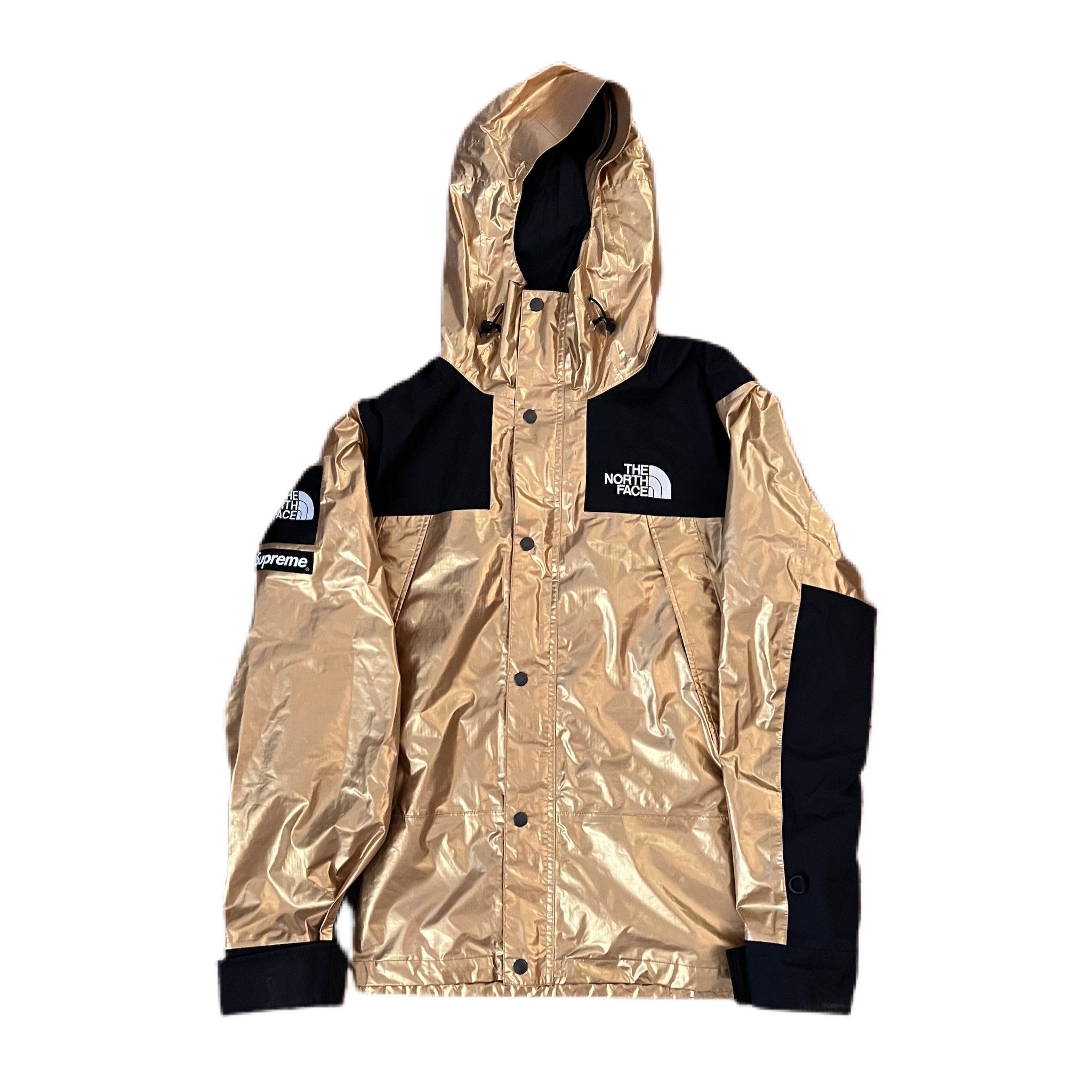 Supreme LAST DROP: Gold Metallic Mountain Parka | Grailed
