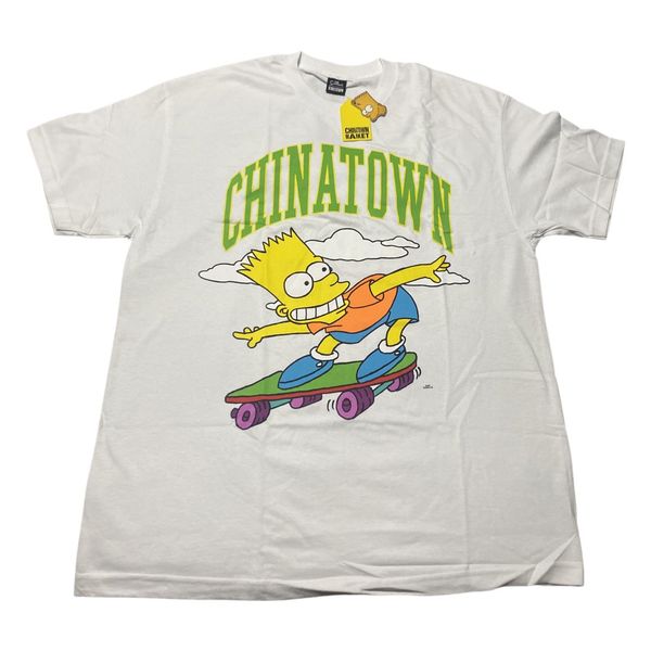 The Simpsons Chinatownmarket “Cowabunga” Bart Simpson tee | Grailed