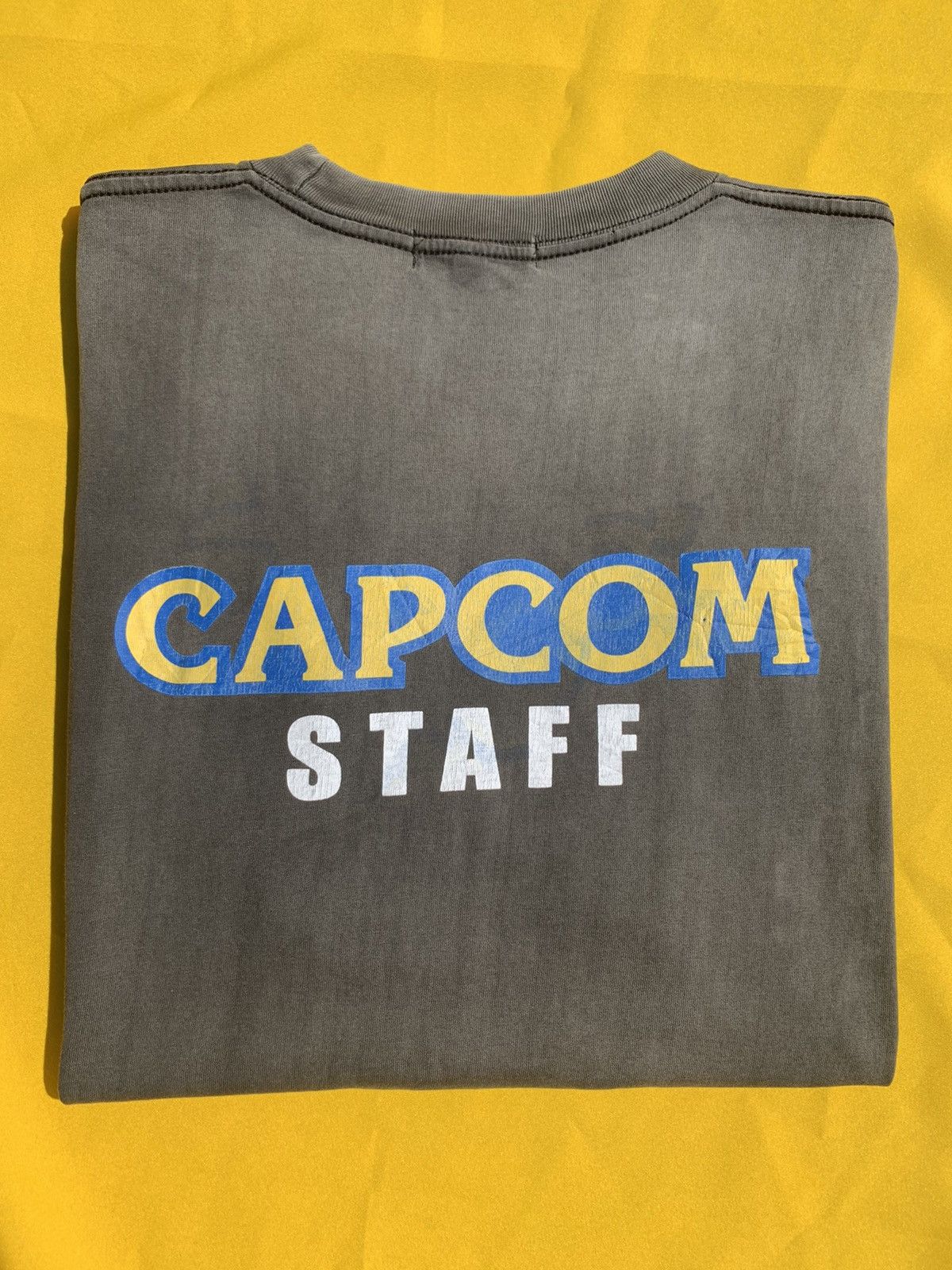 Cartoon Network × Nintendo × Vintage Vintage Capcom Staff Tees | Grailed