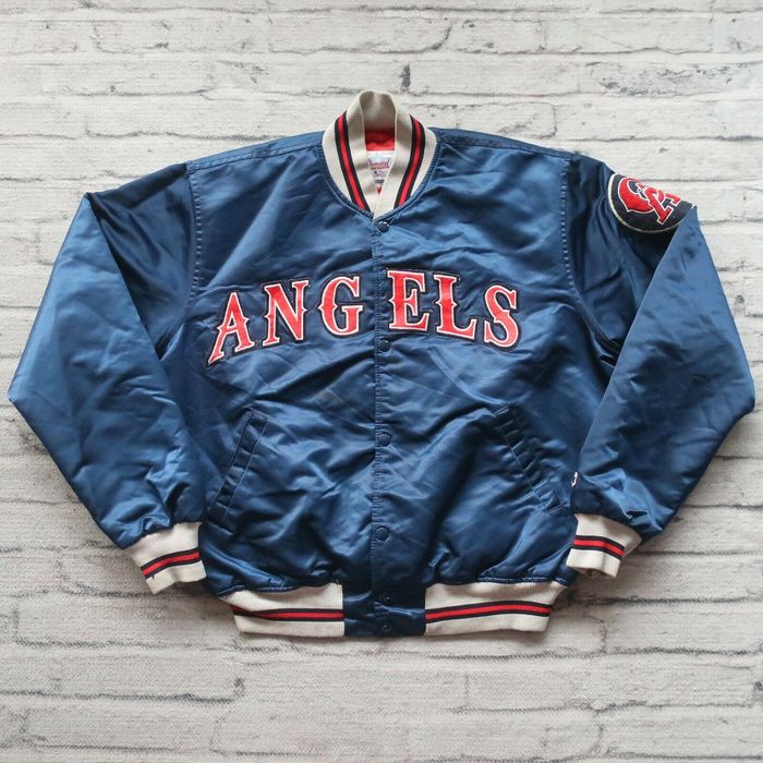 Starter Vintage 90s California Angels Satin Jacket by Starter MLB Los ...