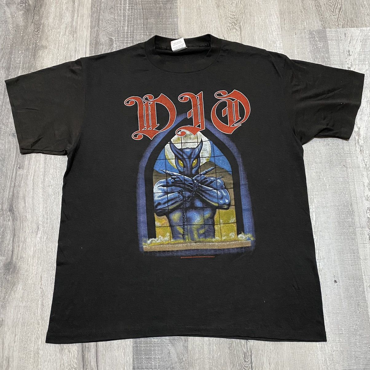 Band Tees × Vintage VTG Dio Dream Evil 1987 Tour Of America 80s Concert ...