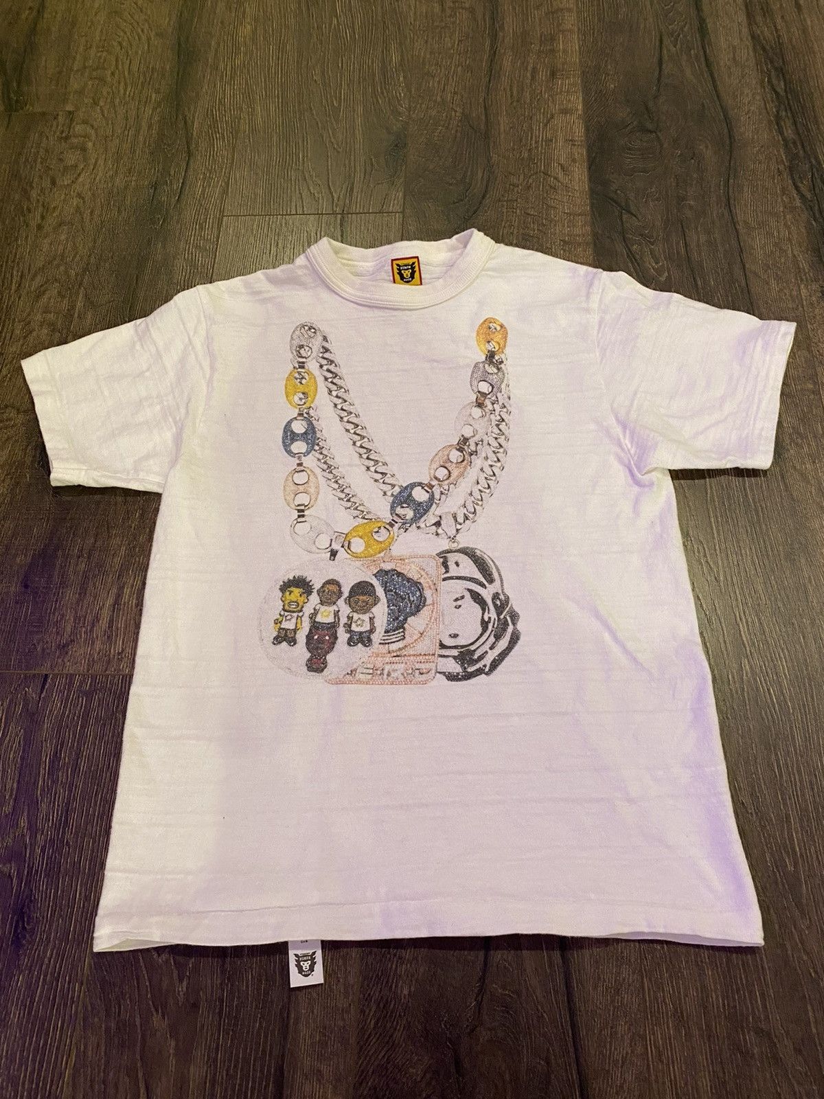 Billionaire Boys Club × Human Made Human made x BBC “chains” Complexcon exclusive tee | Grailed