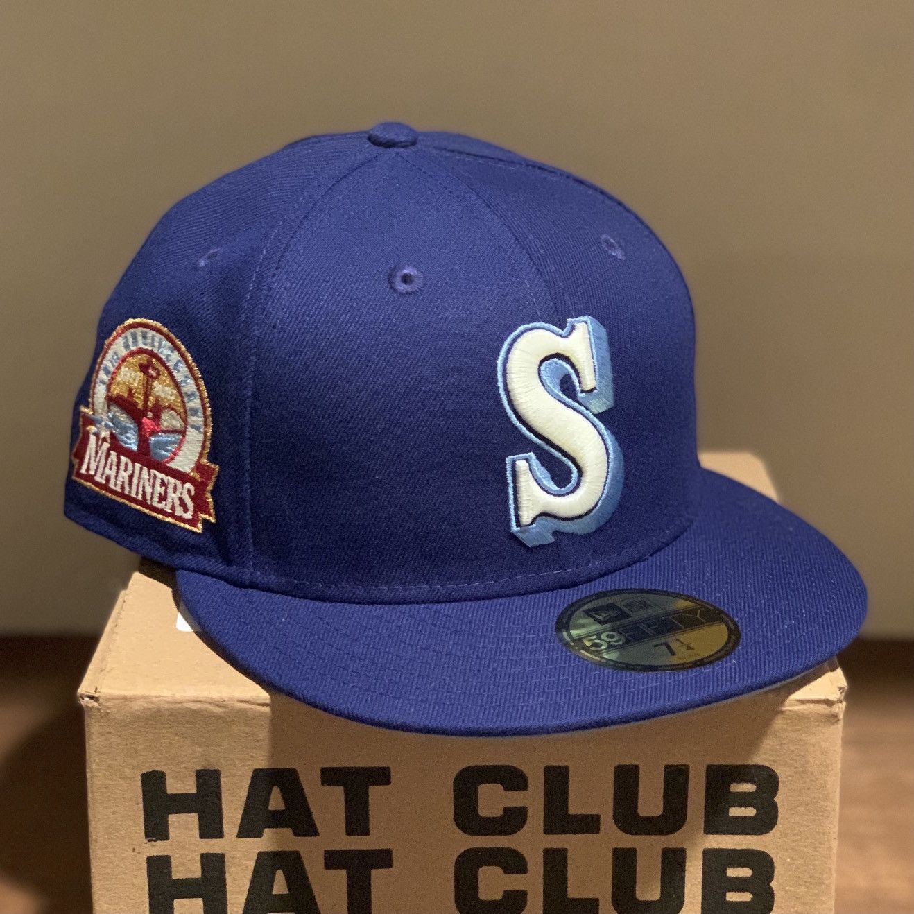 Hat Club × New Era 7 1/4 HAT CLUB Seattle Mariners Quiet Storm Fitted ...