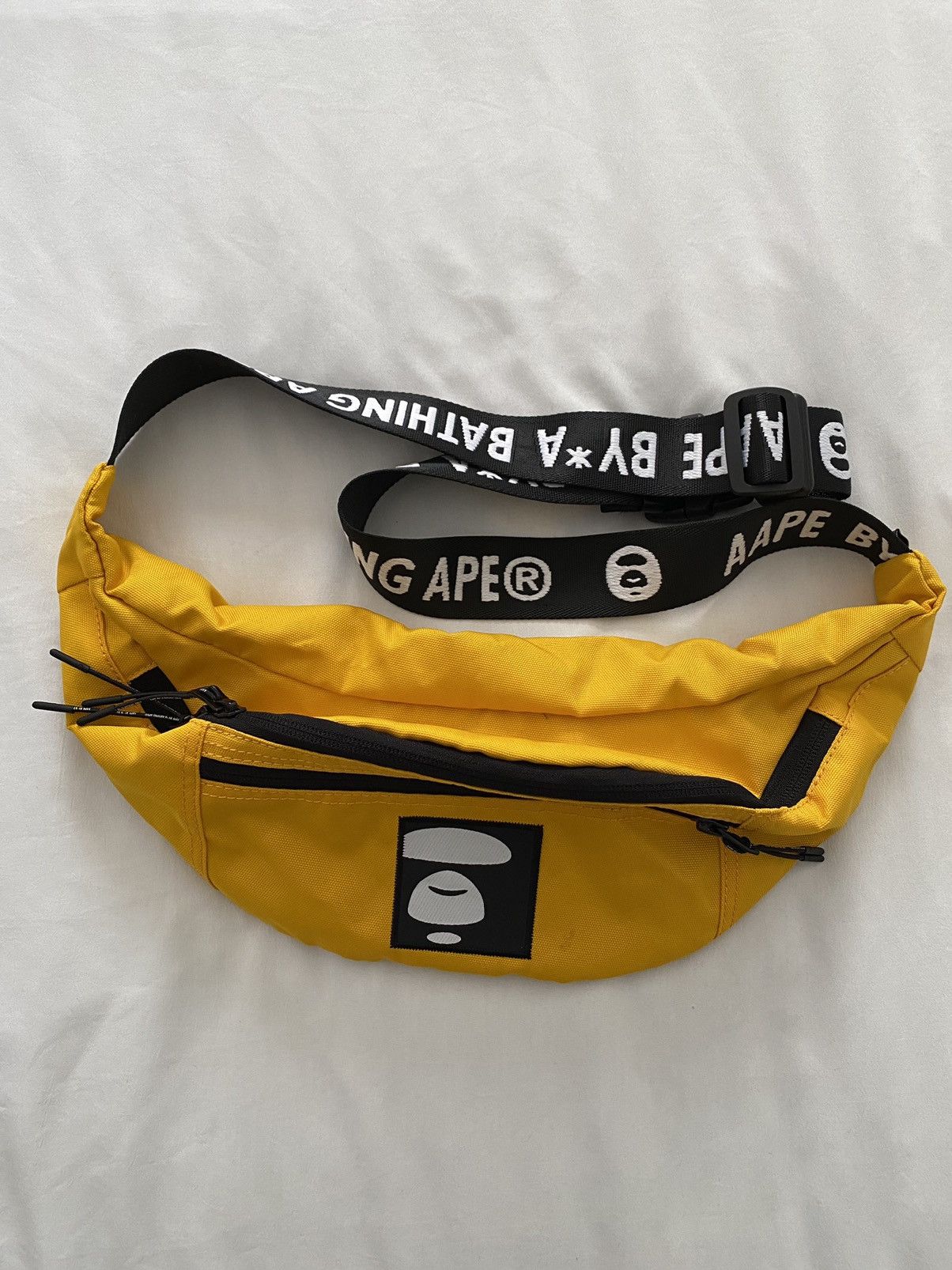 Aape Aape Yellow Waist Bag | Grailed