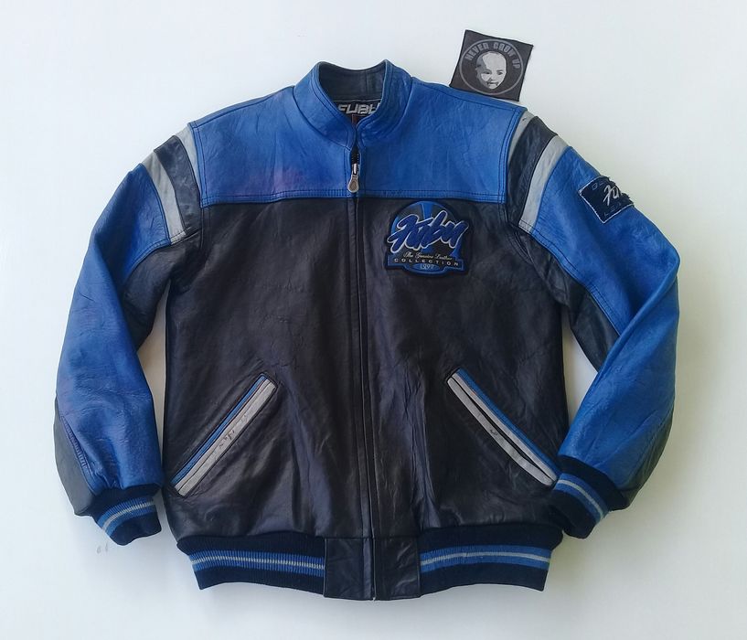 Vintage Vintage 80s 90s Genuine Leather FUBU Jacket Tupac Shakur | Grailed