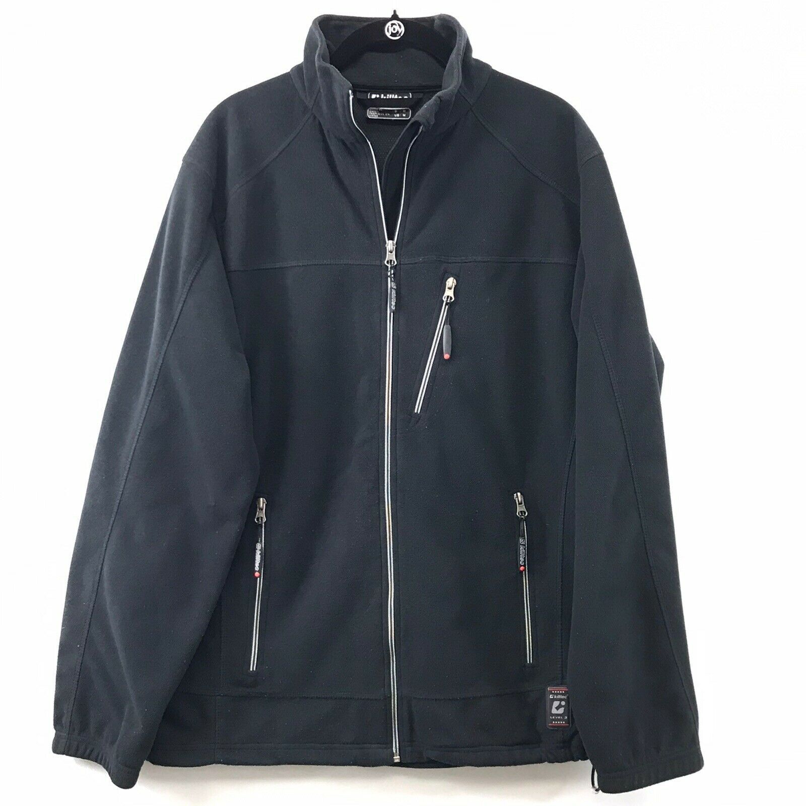 Vintage Killtec Technical Outdoor Level 3 Black Fleece Jacket - Men's ...