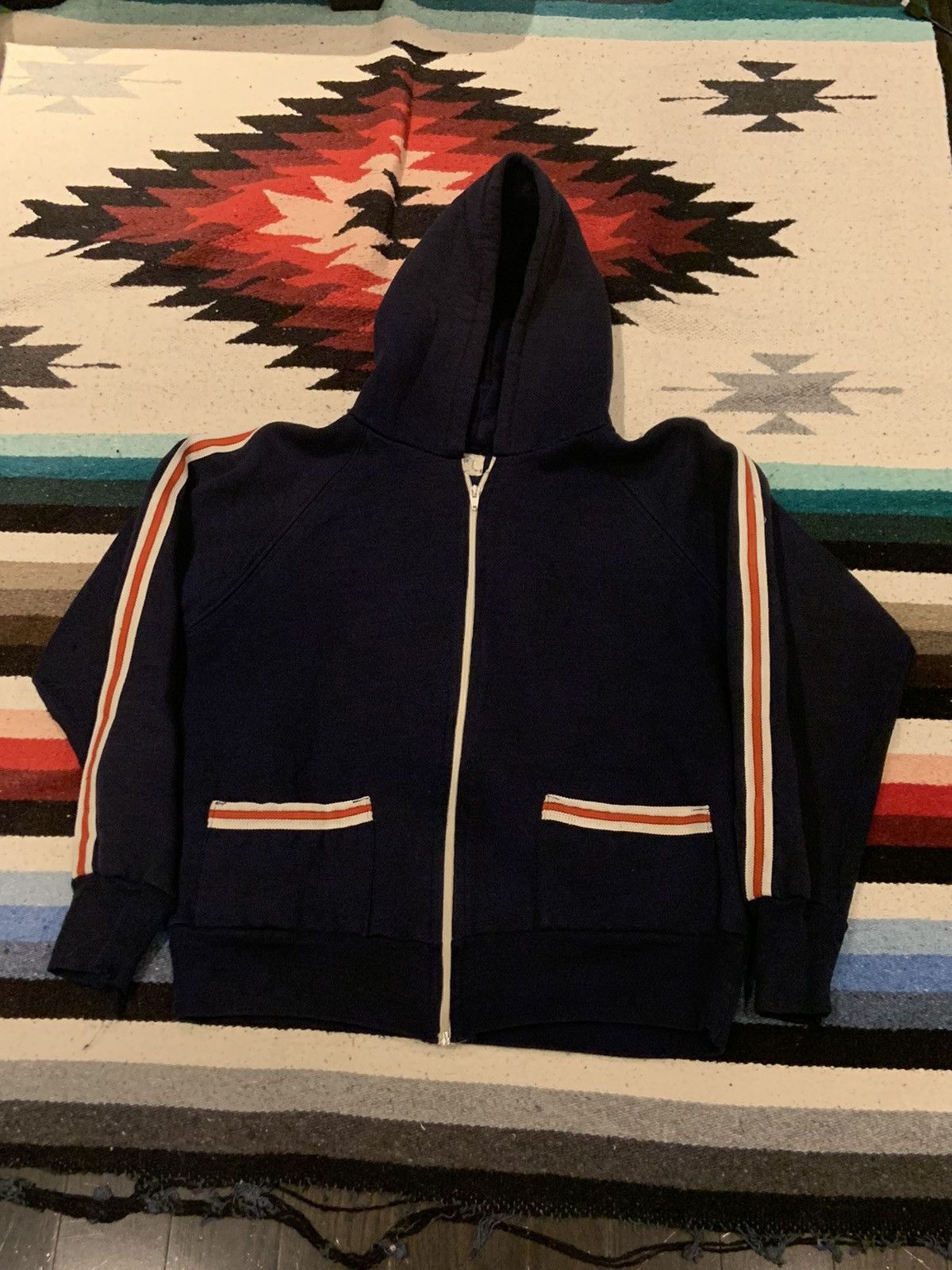 Vintage Vintage 80s Scrambler by Friton Acrylic Hoodie | Grailed
