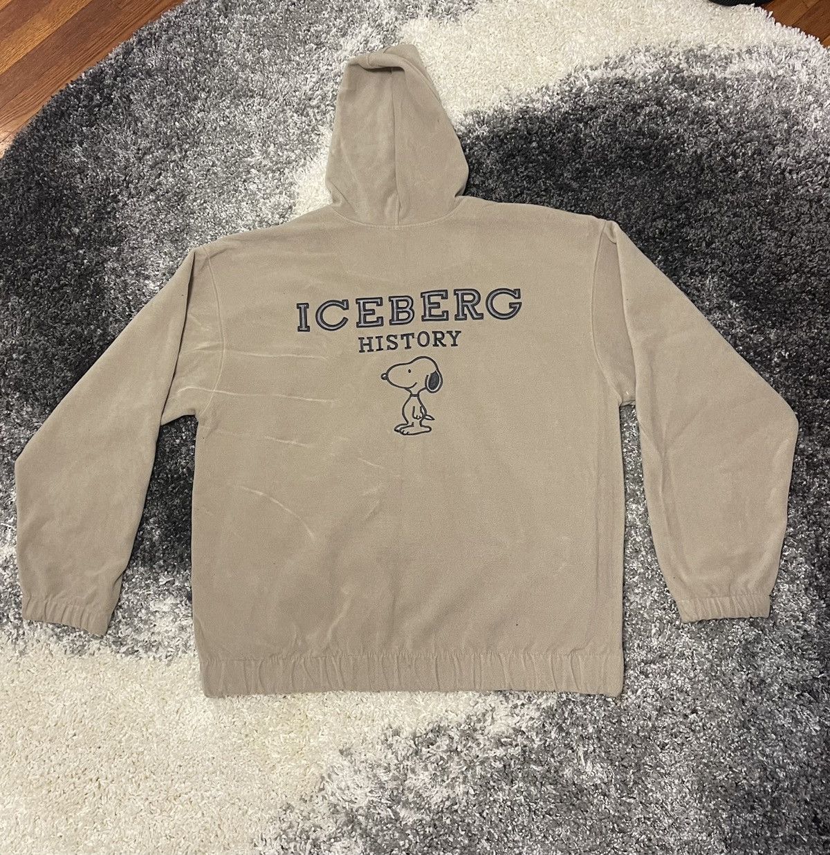 Iceberg History Iceberg History Snoopy Fleece Hoodie | Grailed