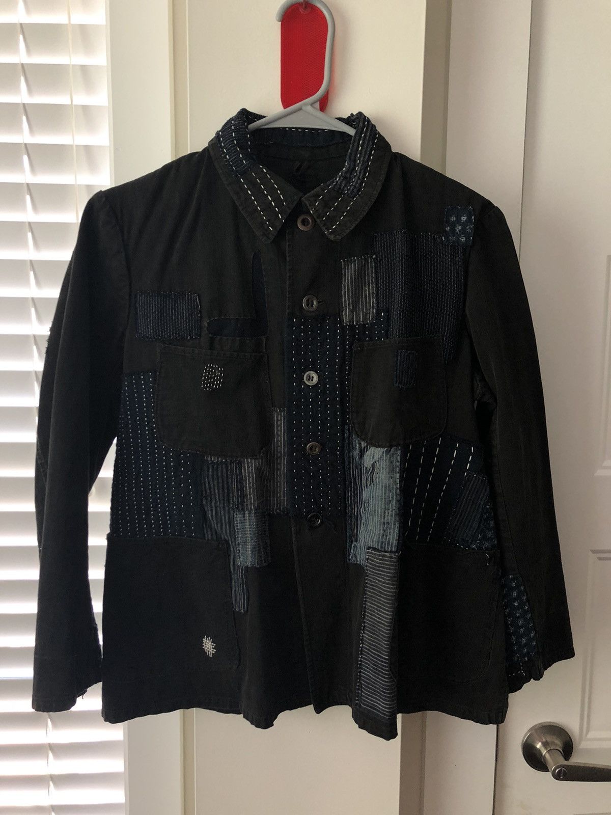 Vintage Japanese boro patchwork work jacket | Grailed