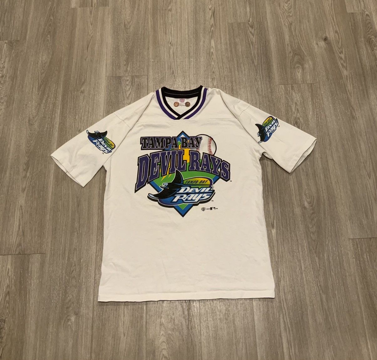 MLB × Vintage Vintage 1998 Tampa Bay Rays Devil Rays T-Shirt GTS | Grailed