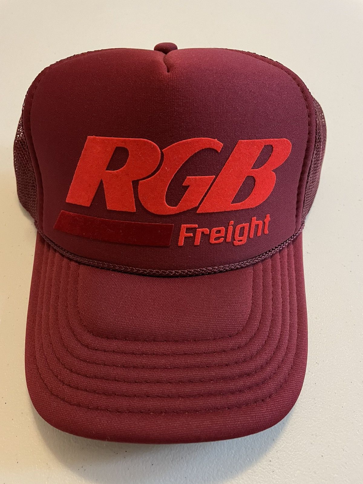 Designer × Streetwear RGB Freight Trucker Hat ROYGBIV | Grailed