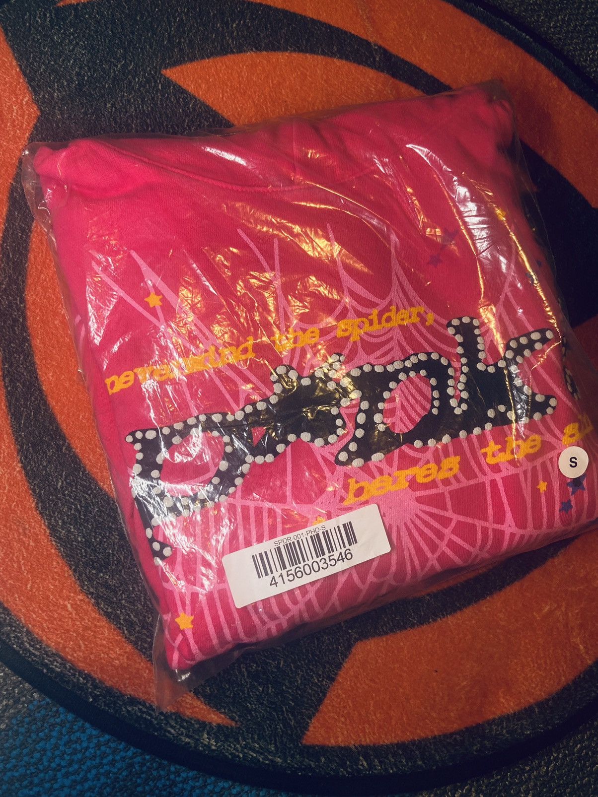 Spider × Young Thug Spider Young Thug Web Hoodie Sp5der P*nk pink punk ...