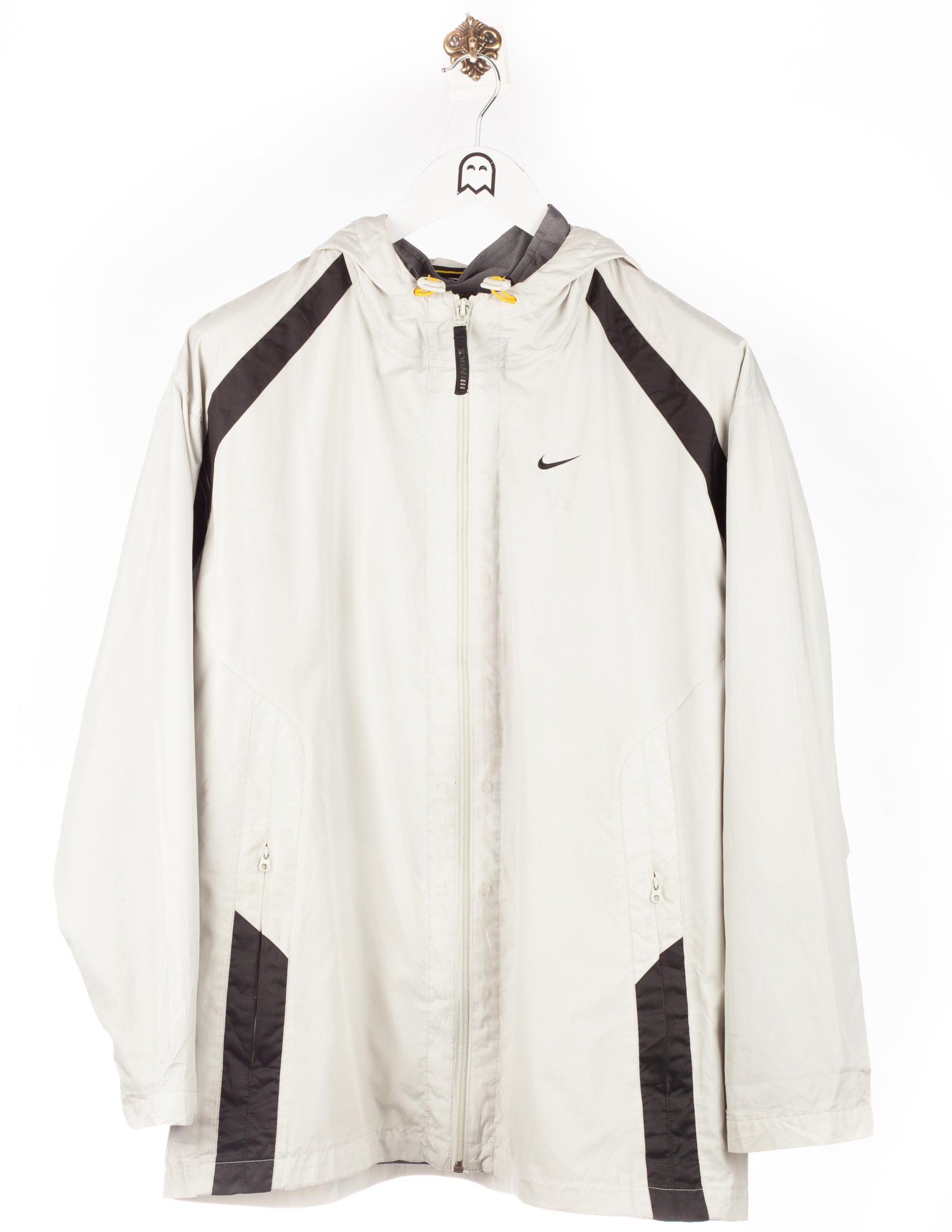 Nike Vintage Nike Transition Jacket Logo Embroidery Grey | Grailed