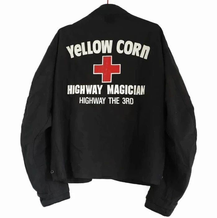 Vintage Vintage Yellow Corn Jacket Tokyo Yokohama Rider Racing | Grailed