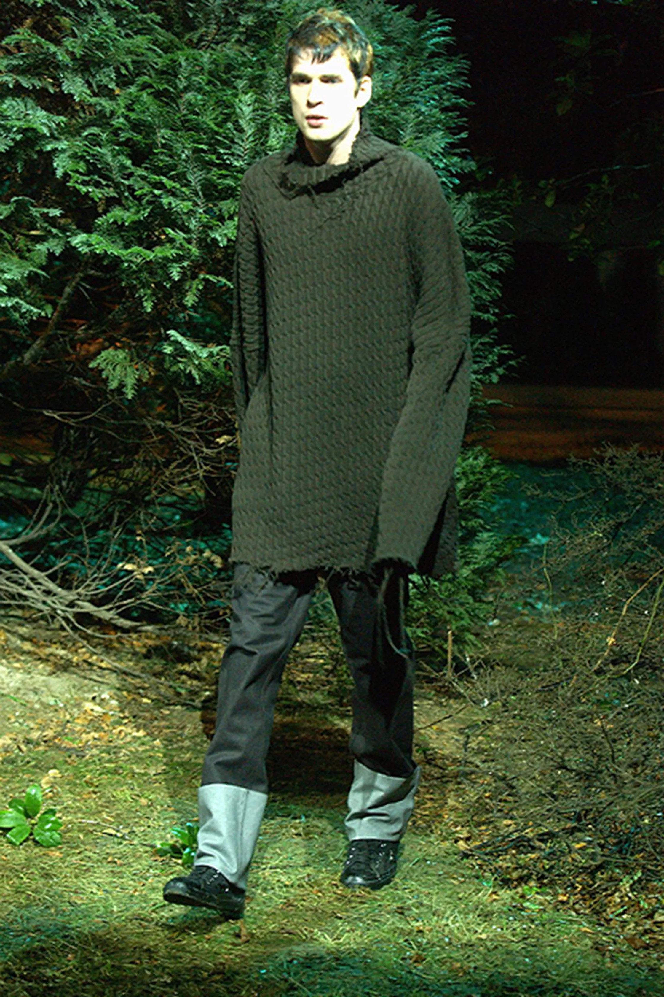 Raf Simons AW02 Virginia Creeper OS Runway Knit | Grailed