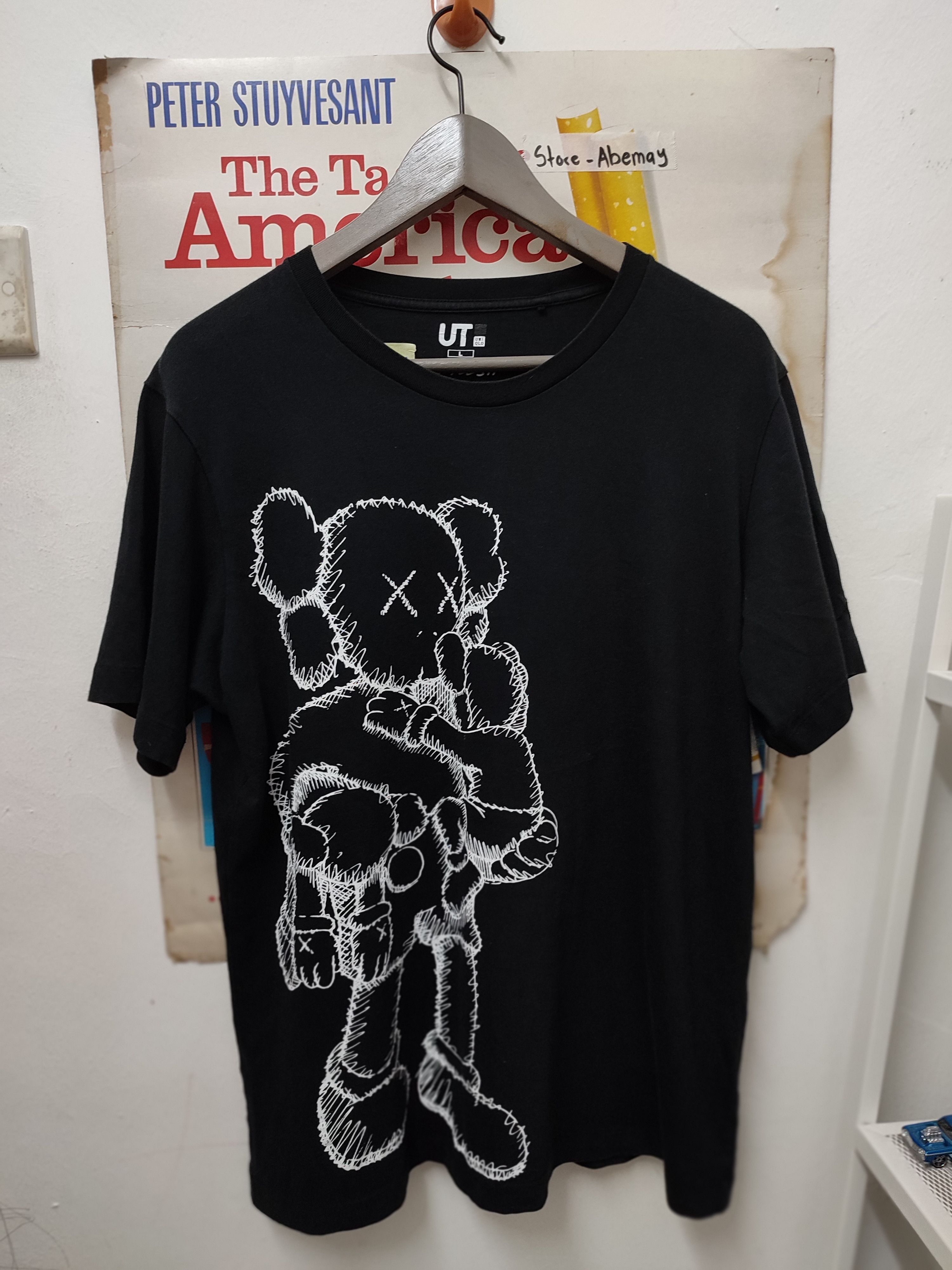 Japanese Brand × Kaws × Very Rare KAWS over print very rare | Grailed