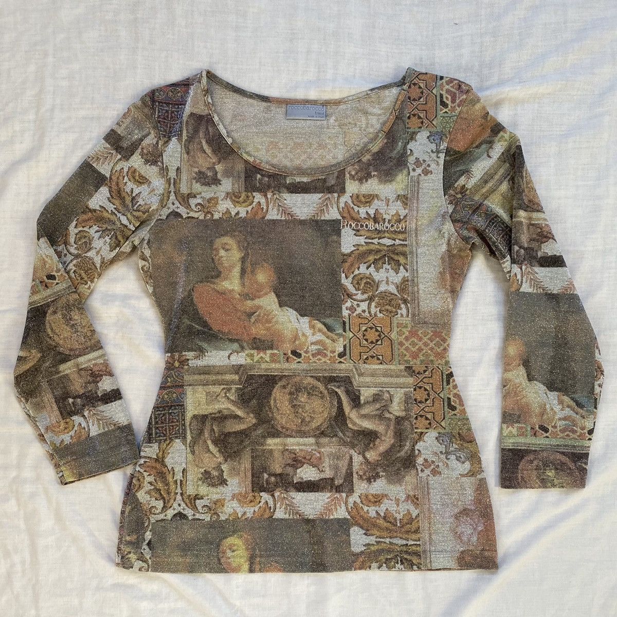 Jean Paul Gaultier Rocco Barocco Mesh Longsleeve T-shirt | Grailed