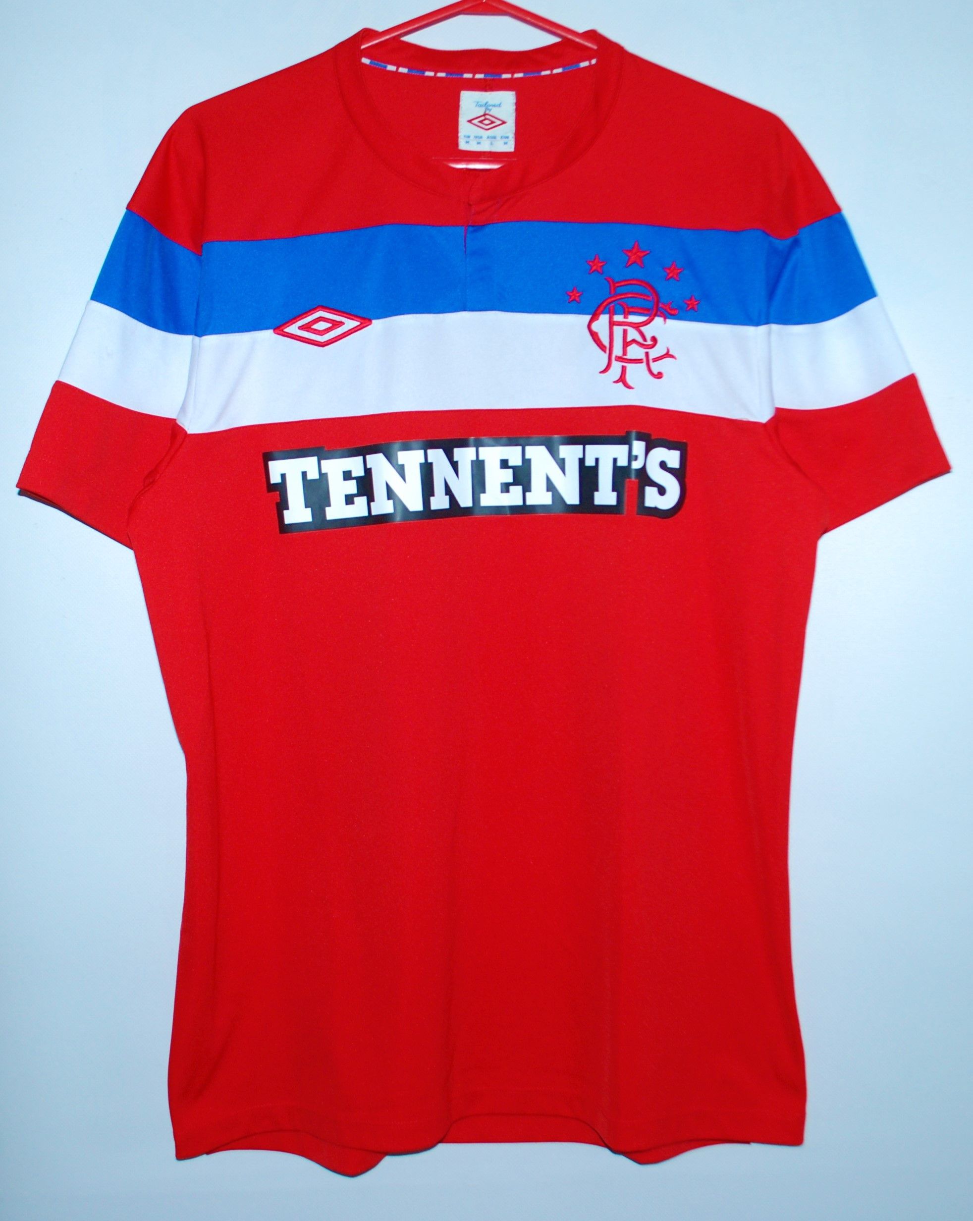 Soccer Jersey × Umbro RANGERS 2011 2012 AWAY FOOTBALL SHIRT SOCCER ...