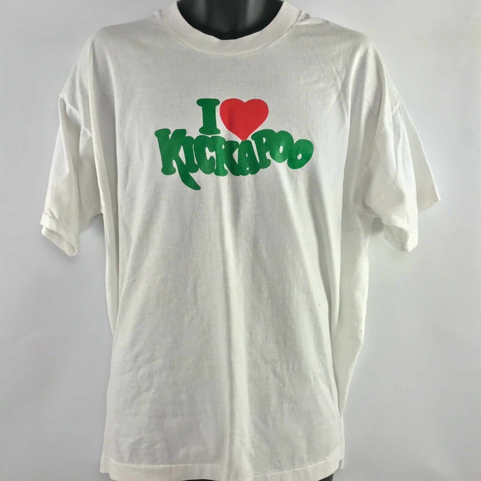 Vintage Vintage 90's Kickapoo White T Shirt | Grailed
