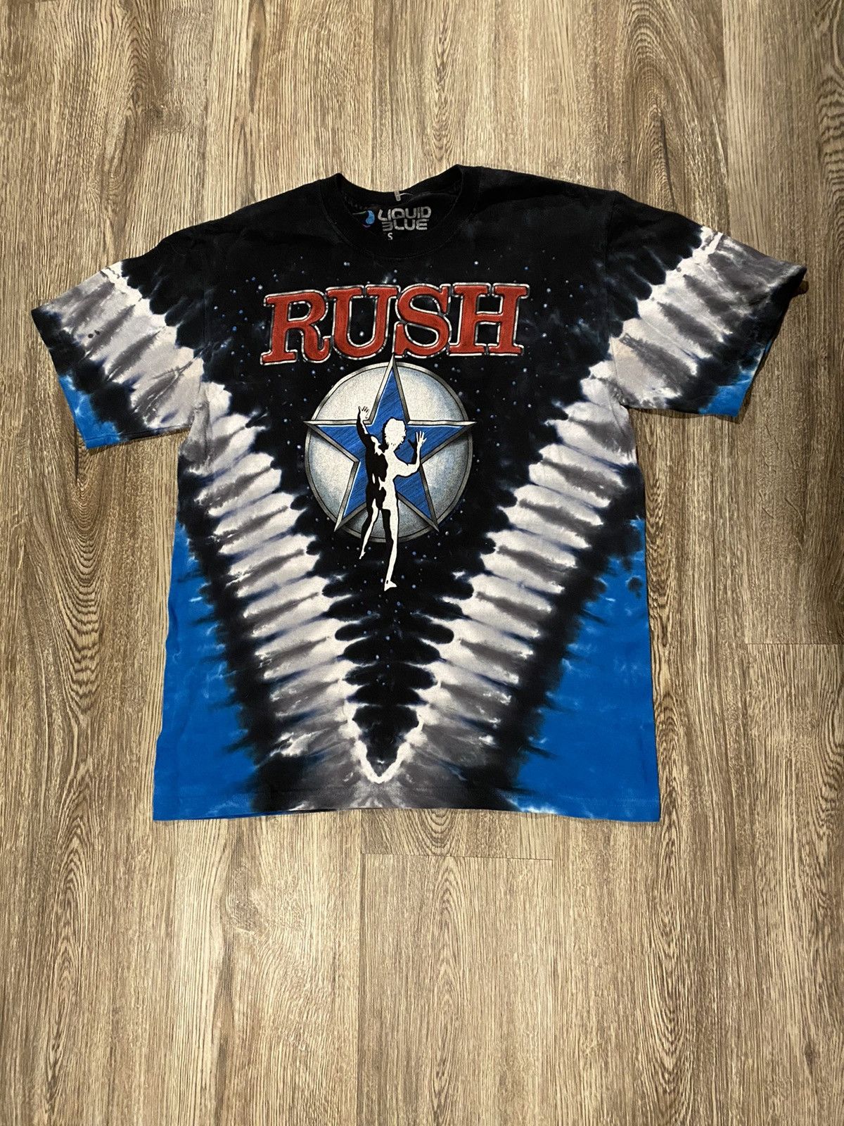 Band Tees × Liquid Blue × Vintage Vintage Style Liquid Blue Rush Tie ...