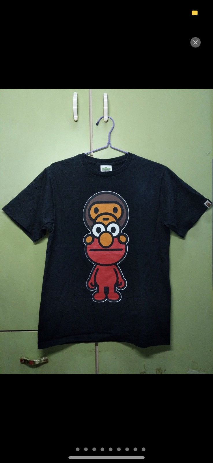 Bape Bape x Sesame Street Baby Milo & Elmo Tee | Grailed