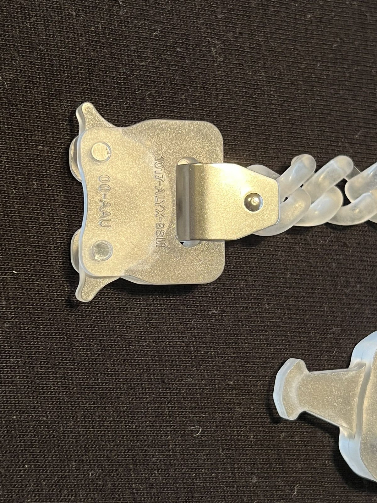 1017 ALYX 9SM ALYX Transparent Chain Bracelet | Grailed