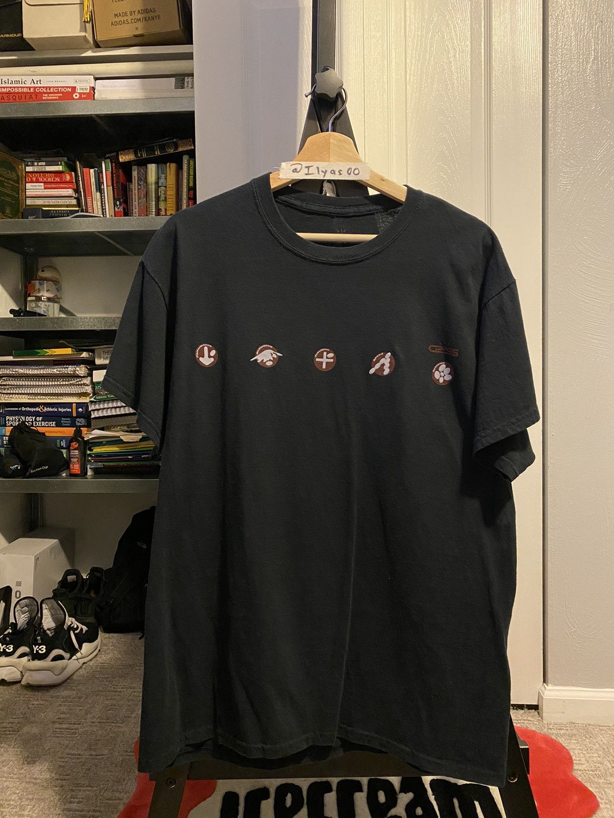 Travis Scott Travis Scott Cactus Jack Cross Tech Tee | Grailed