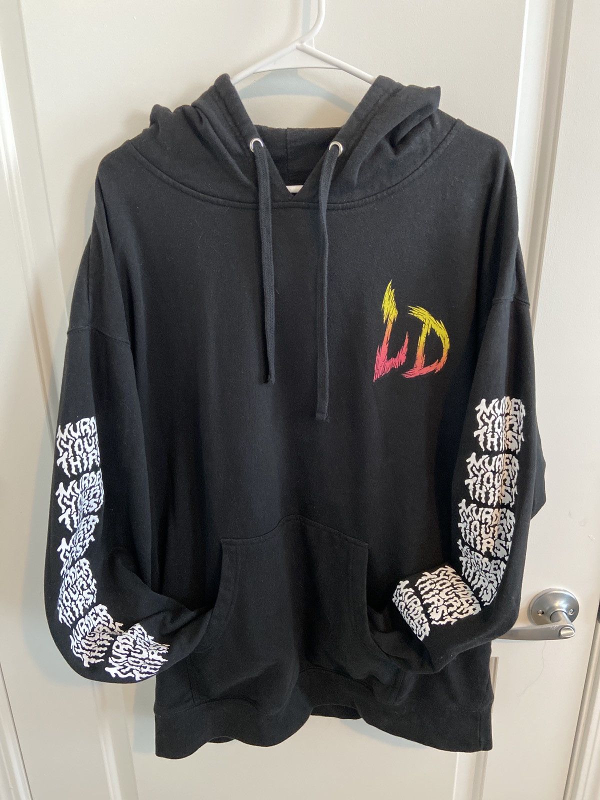 Streetwear Liquid Death "Murder Your Thirst" Hoodie XXL | Grailed