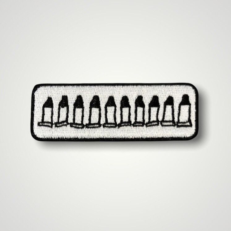 Tom Sachs Tom Sachs Ten Bullets patch | Grailed