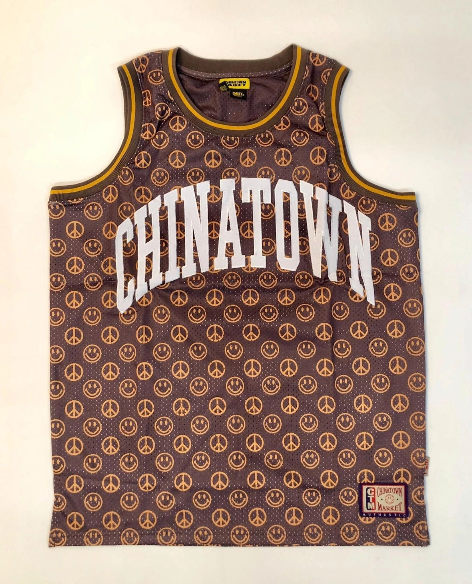 Market SMILEY CABANA BASKETBALL JERSEY | Grailed