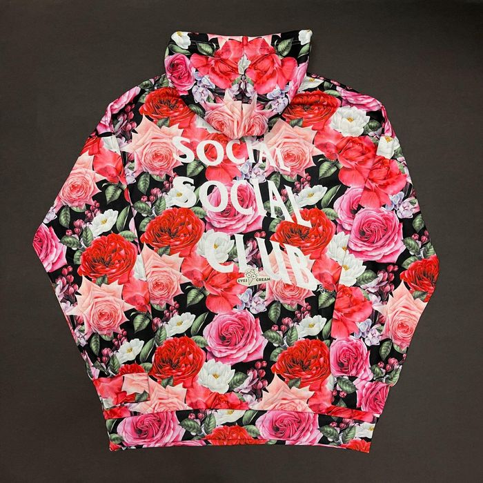 Anti Social Social Club DS ASSC guard Down Flower Hoodie SUpreME Vlone ...