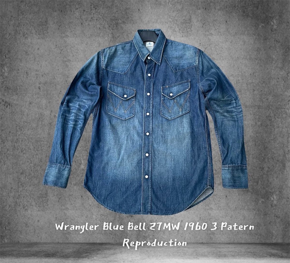 Streetwear × Wrangler Wrangler Blue Bell 27MW 1960 Western Shirt | Grailed