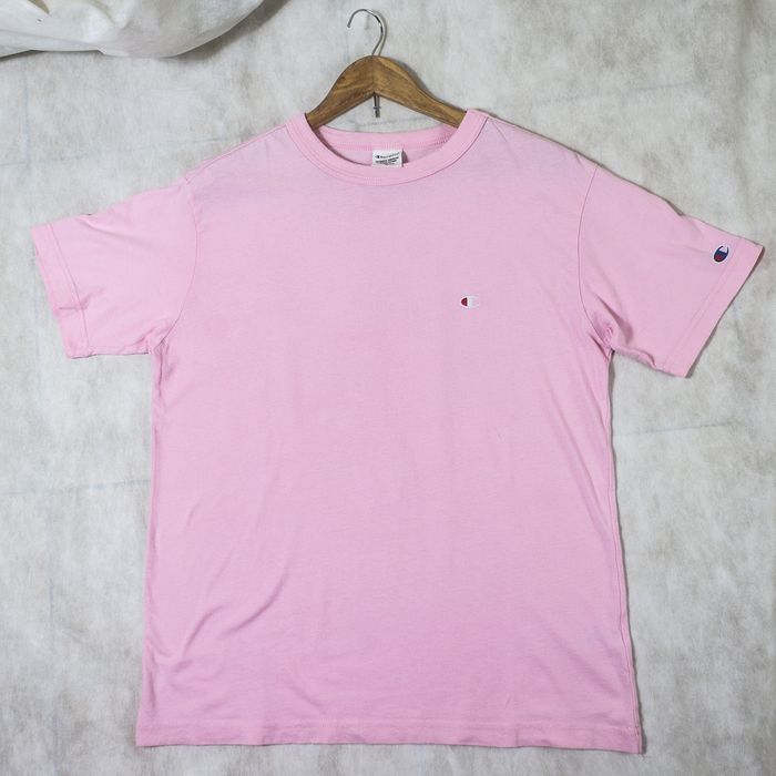 Champion Champion Light Pink Small Logo | Grailed