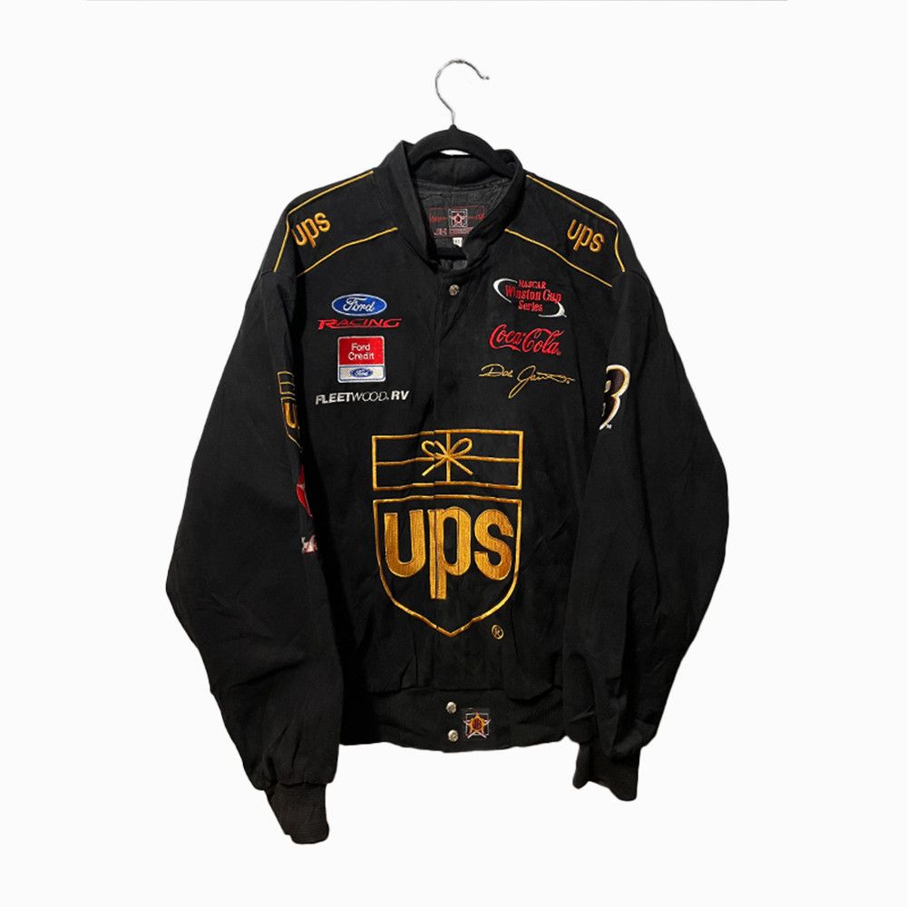 JH Design × NASCAR × Vintage JH UPS Dale Jarrett Racing Jacket | Grailed