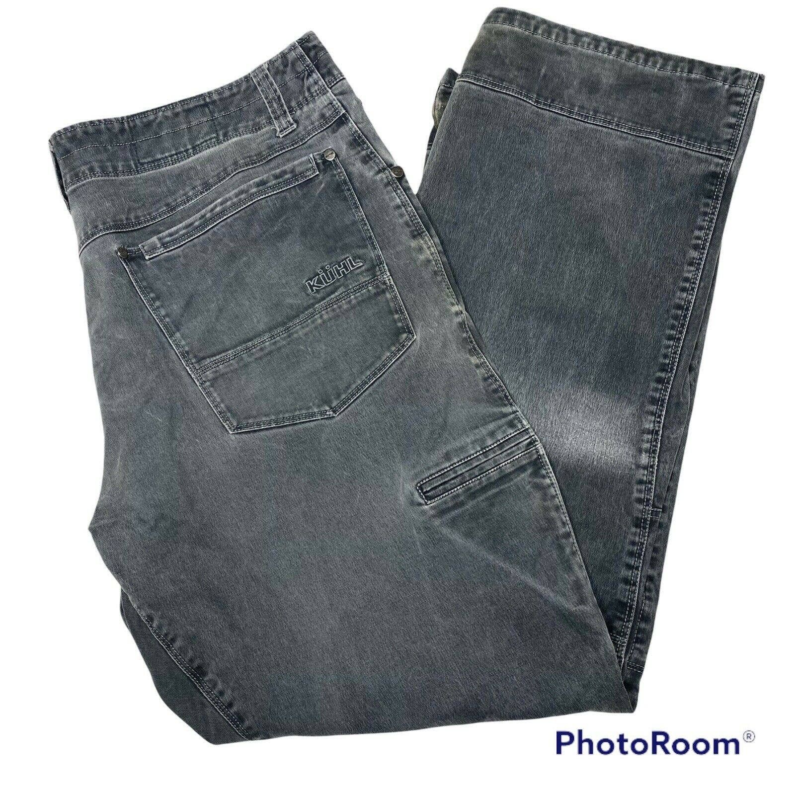 Hype Kuhl Crag Series Pants 36x30 RN108846 Hike Jeans Grey/Green | Grailed