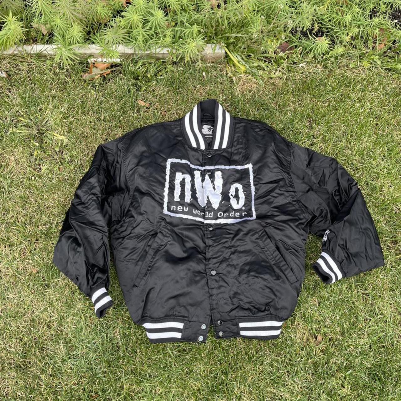 Vintage × WCW/nWo × WWF Vintage NWO Starter Jacket | Grailed
