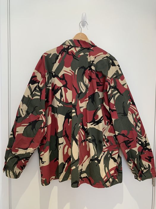 Vintage Military Red Camo Jacket | Grailed