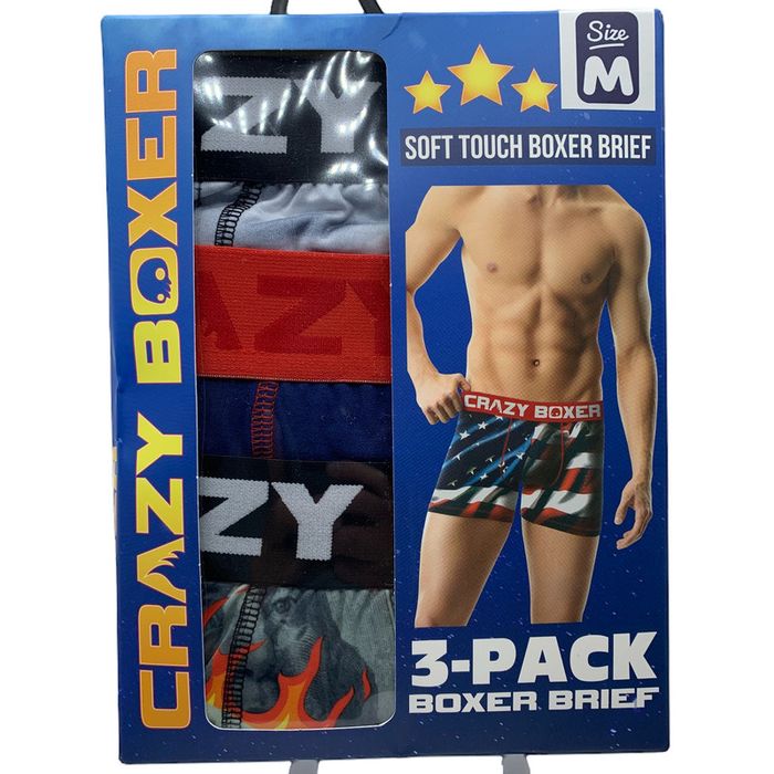 Other Crazy Boxer Men's Soft Touch Boxer Brief Size Medium | Grailed